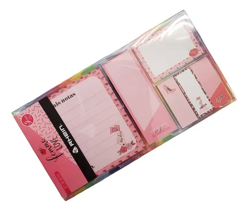 Set Notas Adhesivas Tipo Post It Sticky Notes Rhein Cuotas Sin Interés