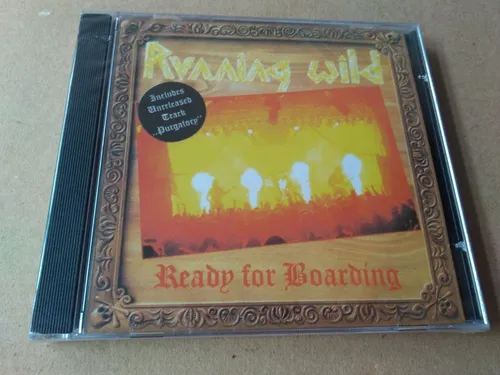 Cd Running Wild - Ready For Boarding ( Lacrado) | Frete grátis Cd Running Wild - Ready For Boarding ( Lacrado) | Frete grátis