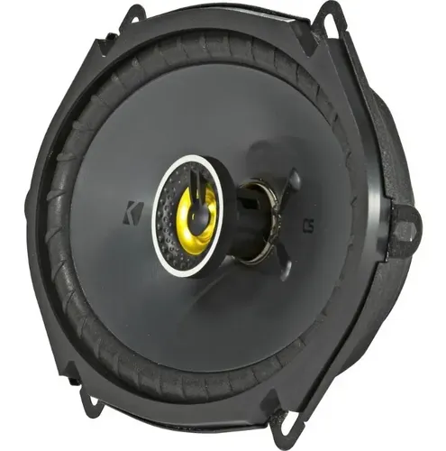 Bocina Tipo Coaxial Kicker 46csc684 Para Carro Camioneta Color Negro De