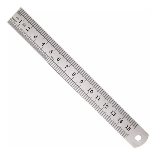 Regla De Metal Apex 15 Cm Mercadolibre