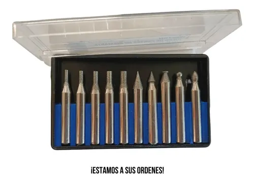 Brocas Punta De Diamante -- Kit 10 Pza 1/4 - 6.35mm -- Westo | Meses ... Brocas Punta De Diamante -- Kit 10 Pza 1/4 - 6.35mm -- Westo | Meses ...