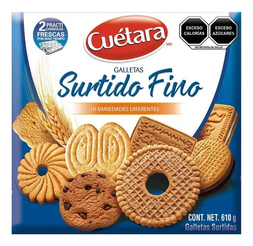 Galletas Cuétara Surtido Diario 610g | MercadoLibre Galletas Cuétara Surtido Diario 610g | MercadoLibre