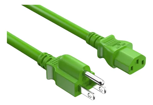 Cable Leader Cable De Alimentacion Universal De 18 Awg (iec3 | Envío gratis Cable Leader Cable De Alimentacion Universal De 18 Awg (iec3 | Envío gratis