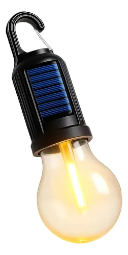 Lâmpada Led Solar Com Gancho Para Camping Carro E Emergência | MercadoLivre