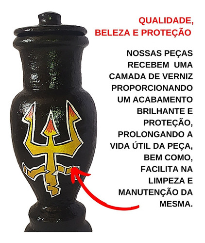 Quartinha Exu Candomblé Assentamento Barro AxÉ Com DendÊ