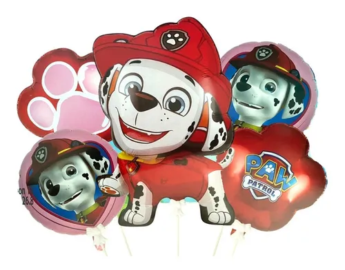 Paquete Globos Fiesta Marshall Paw Globo Metalico Figura | Meses sin ... Paquete Globos Fiesta Marshall Paw Globo Metalico Figura | Meses sin ...