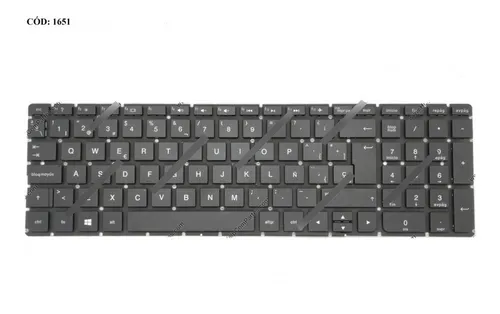 Teclado Laptop Hp 15 Ac 15 Ac001nv 15 Af 250 G4 255 256 Mercadolibre