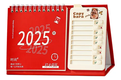 Calendario De Escritorio 2025, Calendario De Escritorio Rojo | Cuotas ... Calendario De Escritorio 2025, Calendario De Escritorio Rojo | Cuotas ...