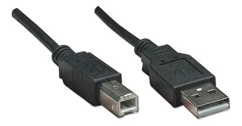 Cable Usb Para Impresora 2.0 A-b 50cm Negro Manhattan 374507 | MercadoLibre