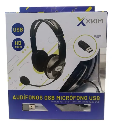 Diadema Audífono Qsb Micrófono Usb Xkim Hf-868 | Envío gratis Diadema Audífono Qsb Micrófono Usb Xkim Hf-868 | Envío gratis