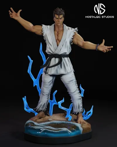 Archivo Stl Impresión 3d - Street Fighter - Ryu - La Figures Archivo Stl Impresión 3d - Street Fighter - Ryu - La Figures