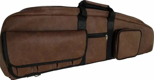 Bolsa Case Capa Fuzil Taurus T4 T 4 Em Couro Luxo Marrom