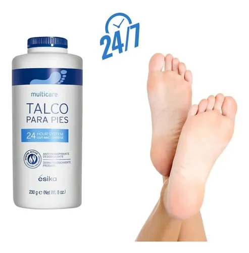 Talco Para Pies Multicare Esika 230ml. | Cuotas sin interés