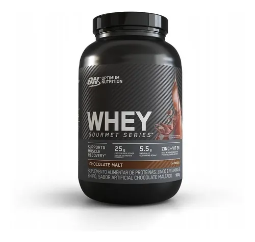 Whey Gourmet 3w 900g Optimum Nutrition Importado Original Frete Grátis