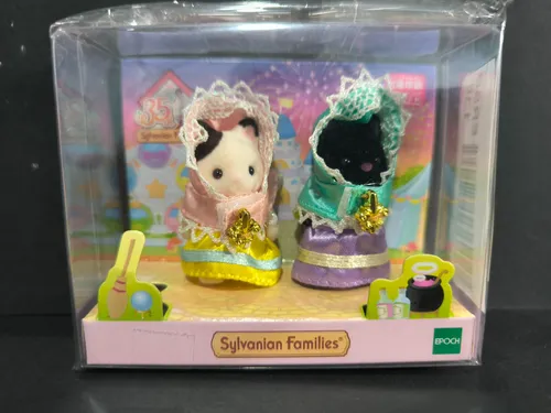 Sylvanian Families Gato Negro Ternurines Calico Critters Set En Venta