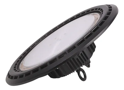 Lámpara LED para almacén, 100 W, 11000 lm, 6500 K, bicolor negro, 110 V ...