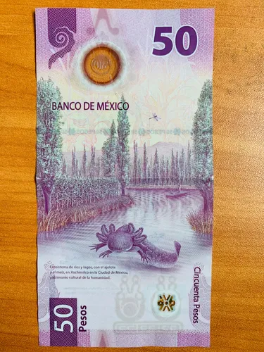 Billete De 50 Pesos Ajolote Serie Aa Error De Impresion en venta en ... Billete De 50 Pesos Ajolote Serie Aa Error De Impresion en venta en ...