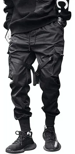 Calças Cargo Casual Harem Joggers Hip Hop Masculina Parcelamento Sem