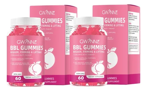 Gwynne Bbl Gummies Fenogreco Aumento De Senos Y Glúteos Gominolas Sabor ...
