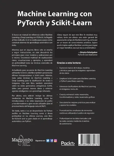 Libro Machine Learning Con Pytorch Y Scikit-learn en venta en Capital ... Libro Machine Learning Con Pytorch Y Scikit-learn en venta en Capital ...