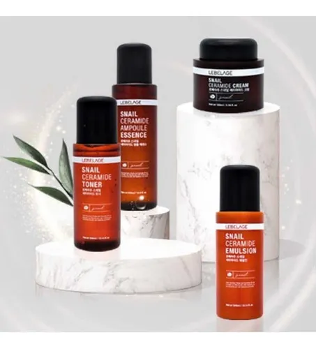 Tratamiento Facial Coreana Baba De Caracol Y Ceramida 4pz