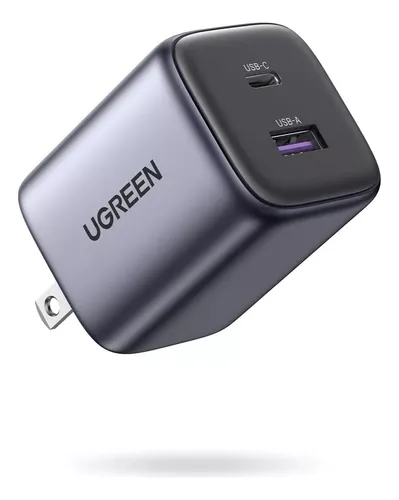 Cargador 35w Ugreen Carga Rápida Nexode Gan Tipo C Y Usb Pd | Meses sin interés