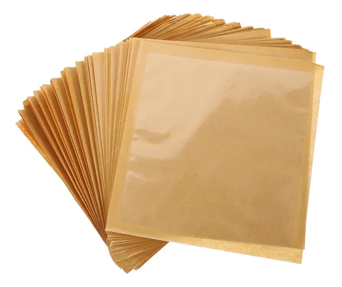 Juego De Bolsas De Papel Antigrasa Para El Hogar 100 Unidad Cuotas