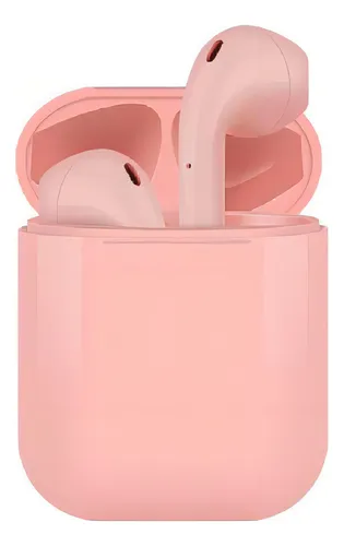 Mini Auriculares Bluetooth I7s Tws Color Rosa Mercadolibre