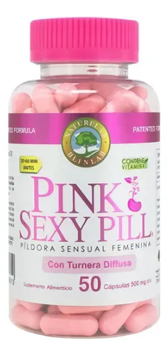 Pink Sexy Pill Pildora Sensual Femenina 50 Caps Blinlab Sabor Sin Sabor Envío Gratis