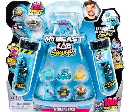 Mr Beast Lab Swarms Mystery 12 Bestias Figuras Sorpresas | Envío gratis