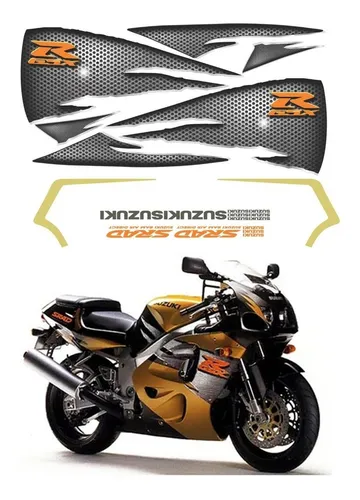 Kit de pegatinas con el emblema de Suzuki Srad Gsxr 750 Gsx 750r 1996 ... Kit de pegatinas con el emblema de Suzuki Srad Gsxr 750 Gsx 750r 1996 ...
