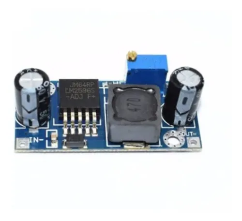 Regulador De Tensão Ajustável Lm2596 Dc Dc Step Down Mercadolivre