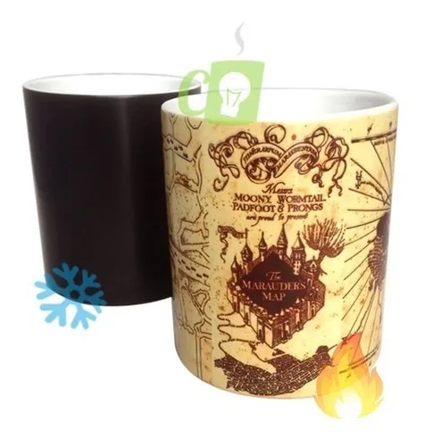 Tazón Mágico, Harry Potter, Mapa Merodeador, Mug | Cuotas sin interés Tazón Mágico, Harry Potter, Mapa Merodeador, Mug | Cuotas sin interés