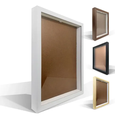 Moldura Caixa Alta 30x40 Com Vidro P/ Foto Quilling Bordado | MercadoLivre