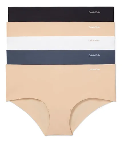 Calcinhas Calvin Klein Invisibles Seamless Hipster, Pacote C ...
