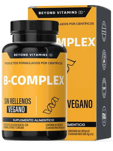 B Complex Vitaminas Complejo B Beyond Vitamins Sin Sabor