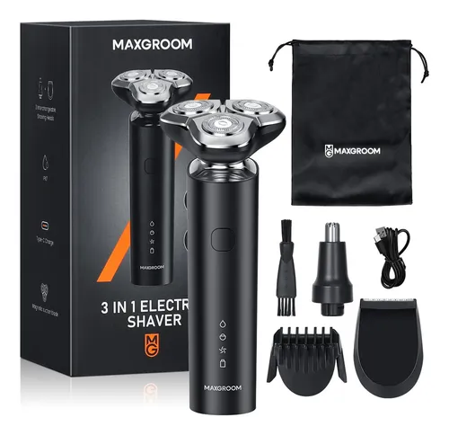 Rasuradora Electrica Afeitadora Hombre Electrica Kit De Peluquería Rasuradora Para Barba Y ...