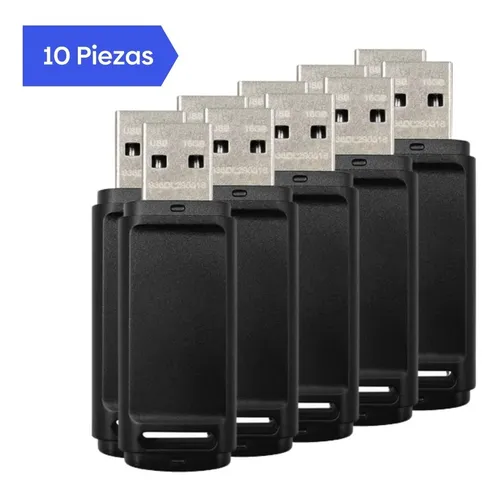 Kit Memoria Usb 16 Gb Plástica Bulk Usb 2.0 Suelta 10 Piezas | Envío gratis Kit Memoria Usb 16 Gb Plástica Bulk Usb 2.0 Suelta 10 Piezas | Envío gratis
