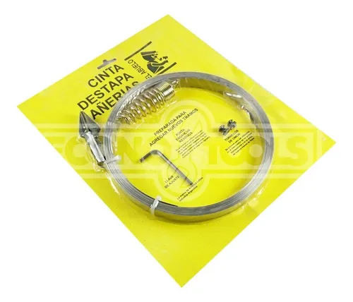Cinta Destapa Cañerias Metalica Acero Templ 10 Mts El Abuelo en venta ... Cinta Destapa Cañerias Metalica Acero Templ 10 Mts El Abuelo en venta ...