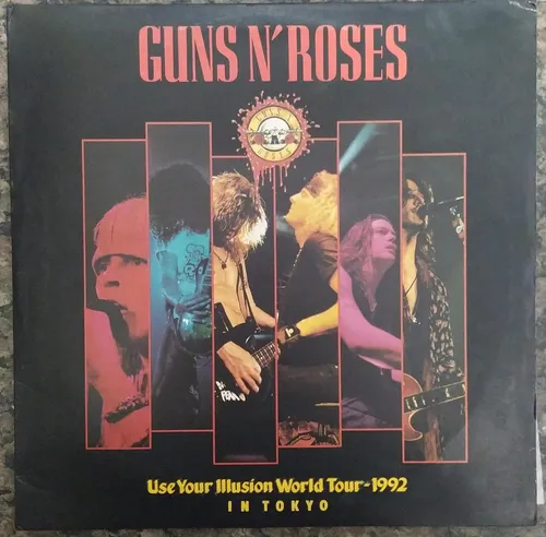 Lp Guns N' Roses-your Illusion World Tour-1992 Tokyo-bootleg Lp Guns N' Roses-your Illusion World Tour-1992 Tokyo-bootleg