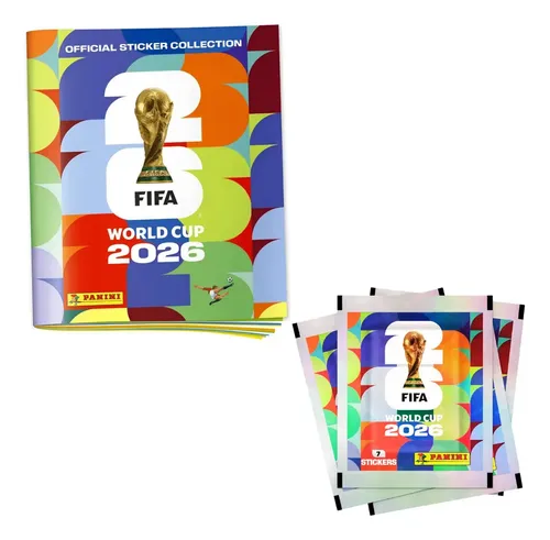 Pack Album Mundial 2026 Fifa Panini + 2 Sobres Figuritas | Cuotas sin ...