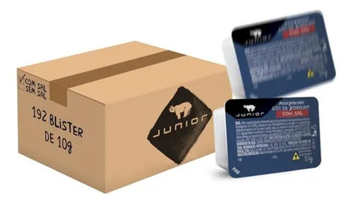 Margarina Com Sal Junior Blister - Caixa Com 192 Unid | Parcelamento ... Margarina Com Sal Junior Blister - Caixa Com 192 Unid | Parcelamento ...