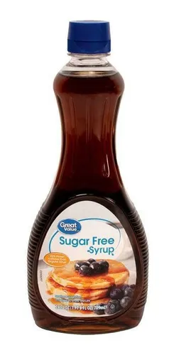 Great Value Jarabe De Maple Sin Azúcar Great Value Jarabe De Maple Sin Azúcar