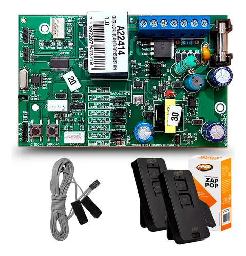 Central Comando Agility Ppa Bv Digital + 2 Controles Tok | Frete grátis