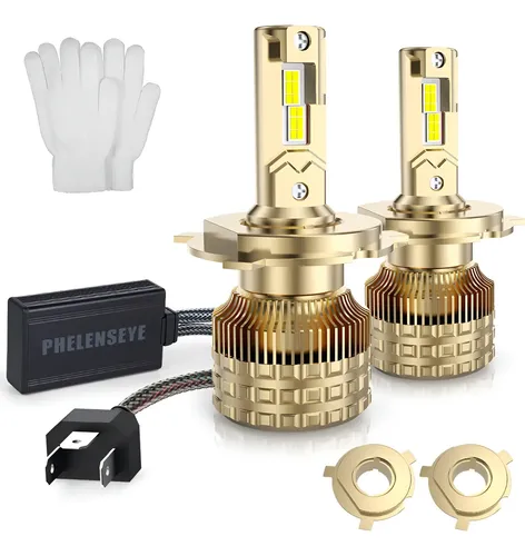 Focos Led Alta Y Baja Luces H4 9007 H11 9005 40000lm Canbus | Meses sin ...