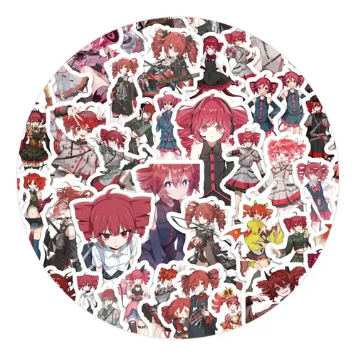 60 Adesivos Impermeáveis Anime Fox Squirrel Cartoon | MercadoLivre