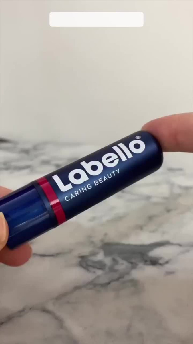 Bálsamo Labial Labello Caring Beauty Color Red 4.8g | MercadoLibre