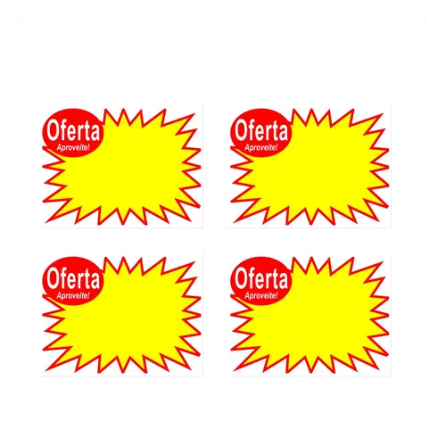 Kit 24 Cartaz Reutilizável, Oferta Splash Promoção Ref 18-of | MercadoLivre Kit 24 Cartaz Reutilizável, Oferta Splash Promoção Ref 18-of | MercadoLivre