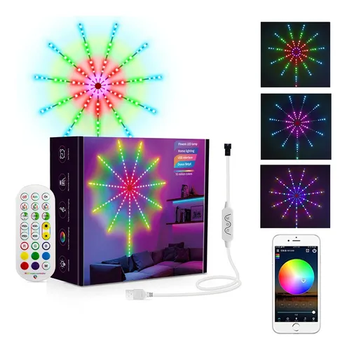 Tira De Luz Led Inteligente De Fuegos Artificiales Bluetooth | MercadoLibre Tira De Luz Led Inteligente De Fuegos Artificiales Bluetooth | MercadoLibre