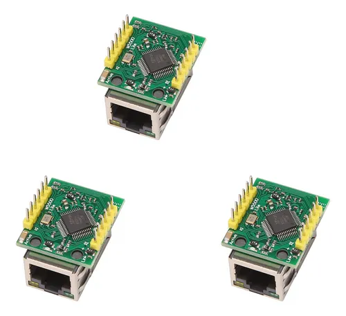 Módulo De Rede Ethernet 3x W5500 Interface Spi Ethernet/tcp ... Módulo De Rede Ethernet 3x W5500 Interface Spi Ethernet/tcp ...